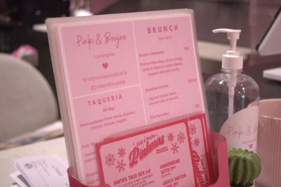 At Pink And Boujee, People Come For The Color — And Stay For The Tacos