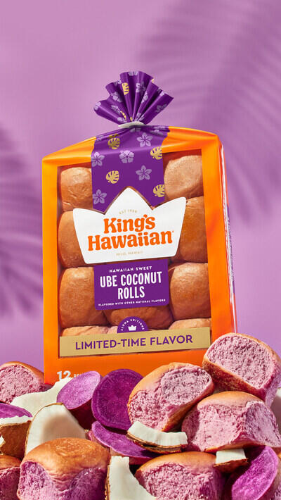 King's Hawaiian launches Ube Coconut Sweet Rolls - NewsBreak