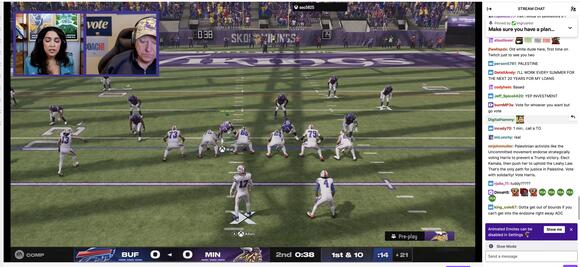 Tim Walz and AOC Live Stream Themselves Playing Madden NFL Video Game ...