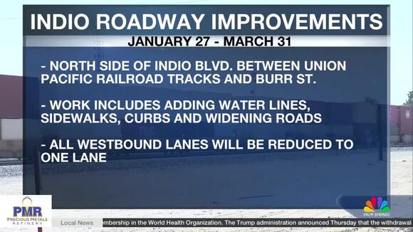 Roadway Improvements Coming to Indio Boulevard; Drivers Urged to Expect ...