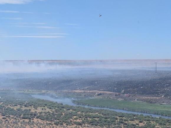 Highway 17 Fire contained near Soap Lake - NewsBreak