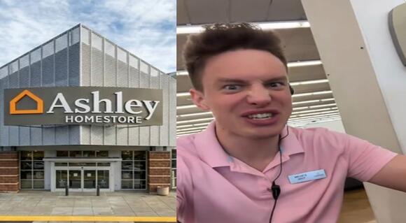 Ashley Furniture employee fired after viral freestyle videos promoting ...