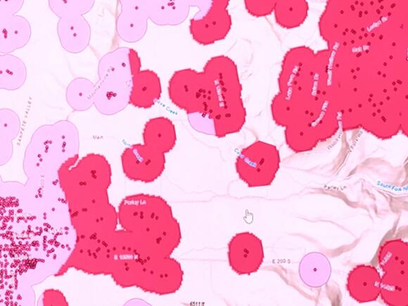 New map shows where wildfire risk areas overlap with structural ...