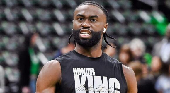 “Balding At 25”— NBA Fans Poke Fun At Jaylen Brown’s Hairline After His ...