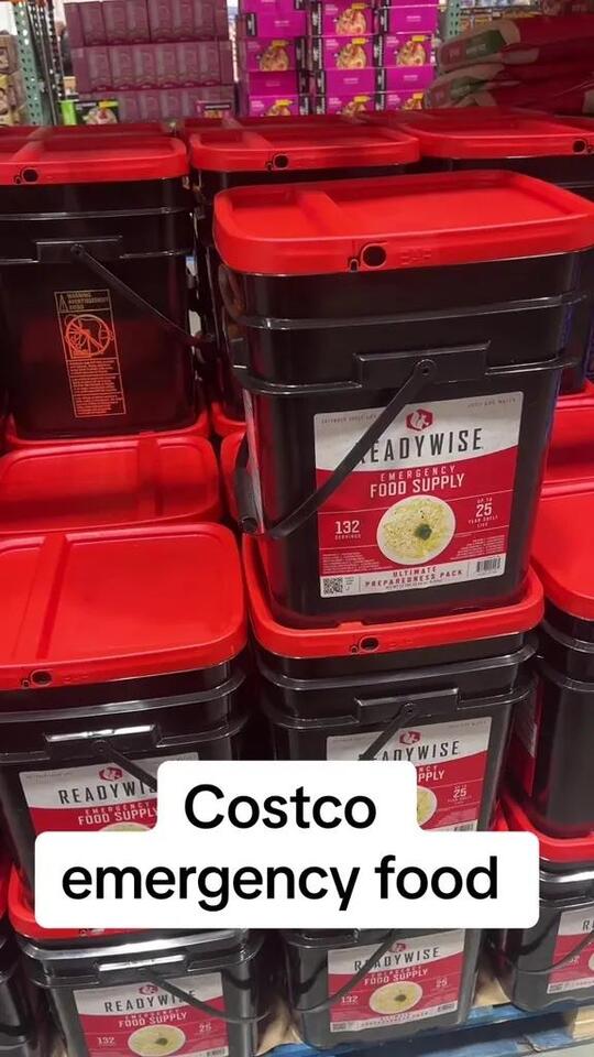 Costco’s ’emergency’ kit with six weeks worth of food for only $63.99 ...