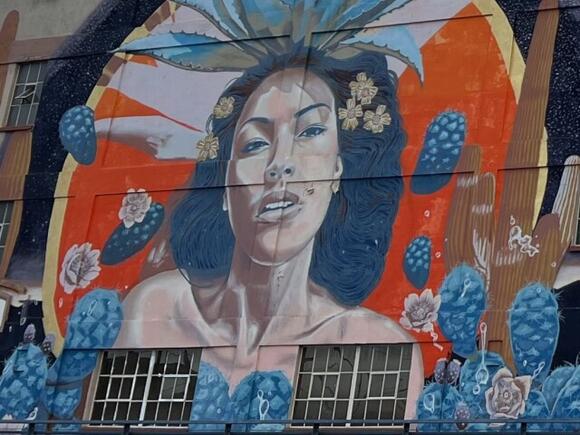 Iconic 'Goddess of Agave' mural to come down - but she may rise again ...