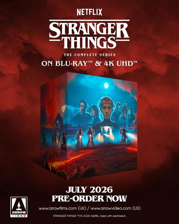 Stranger Things: The Complete Series Scores Blu-ray & 4K UHD Release ...