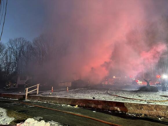 Home destroyed after house fire in Luzerne County - NewsBreak