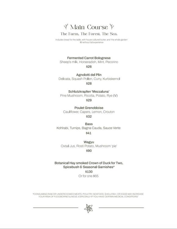 Check out the menu for Alpine-inspired restaurant Avize, opening this ...