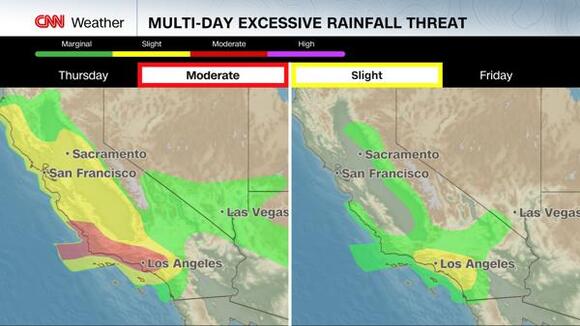 Another storm slams California on Christmas Day with flooding rain ...
