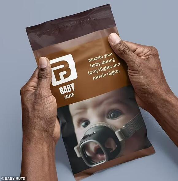 Parents are horrified by 'baby mute' mask designed to 'silence their ...