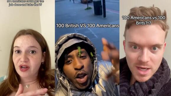 100 Americans vs 100 Brits is the latest viral debate dividing everyone ...