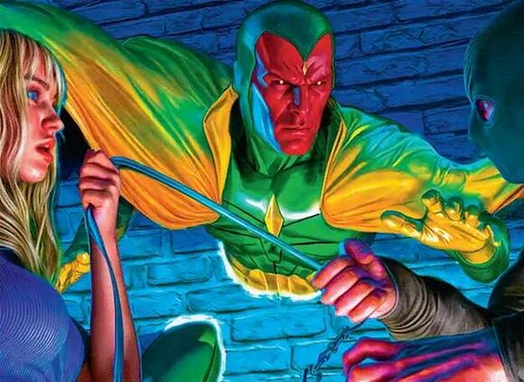 Magic: The Gathering’s Marvel Super Heroes Vision and The Mind Stone ...