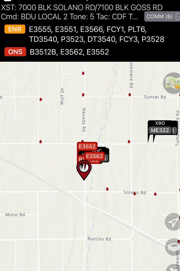 2-Acre Vegetation Fire Burning in Phelan - NewsBreak