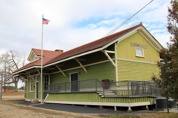 Completion of Holly Springs Train Depot Renovations Delayed
