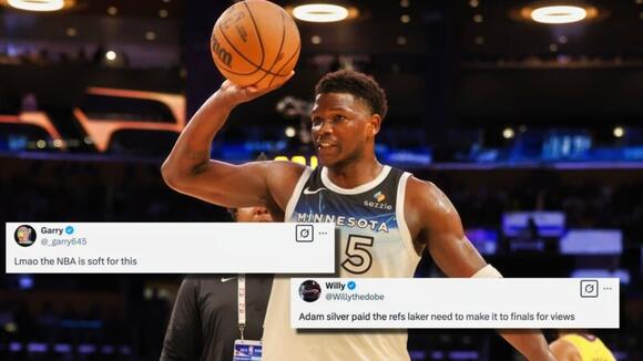 Anthony Edwards’ Ejection During Lakers-Wolves Game Sparks Fan Outrage ...