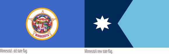 More Minnesota cities choose former state flag as debate over redesign ...
