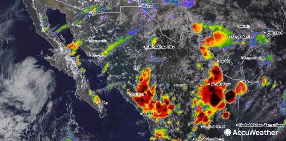 Dangerous flash flooding risk in Texas as Gulf, leftover Lorena ...