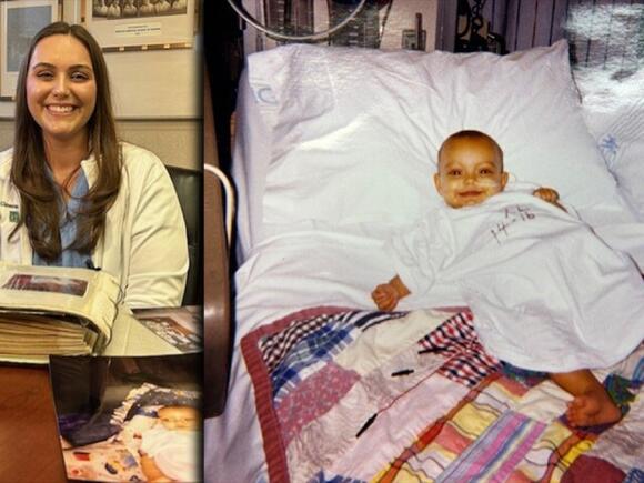 Woman who received liver transplant as a baby now an organ surgery ...