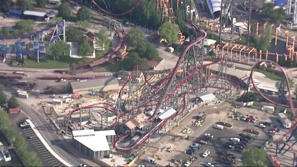 Riders stuck at peak of Cedar Point’s newest 160-foot coaster Siren’s ...