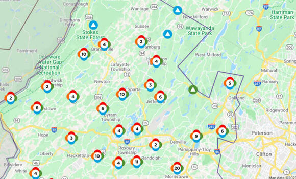High Winds Knock Power To Thousands Of New Jersey Residents - NewsBreak