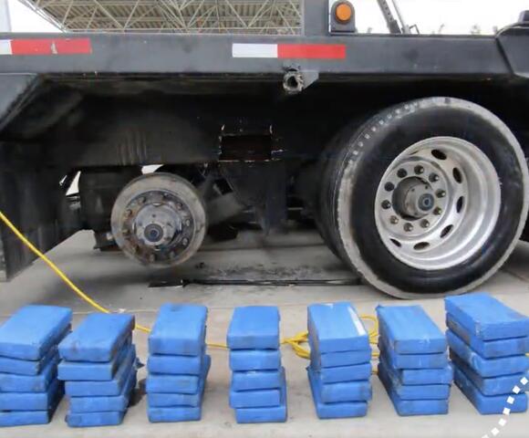 Truck driver’s visa cancelled after officers find 185 pounds of cocaine ...