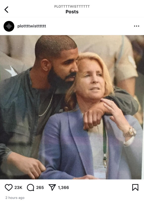 Drake Posts Serena Williams' Former Agent on His Finsta After Her Super ...