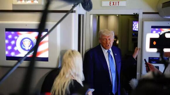 Trump warned America's enemies of imminent doom — yet left his own ...