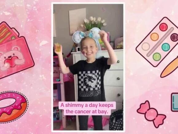 Girl battling cancer hopes her TikTok dance goes viral in fight against ...
