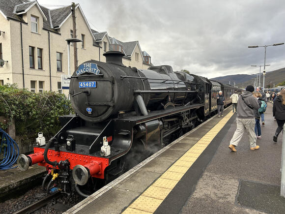 Scotland's ‘Harry Potter' train resumes operation, two months late ...