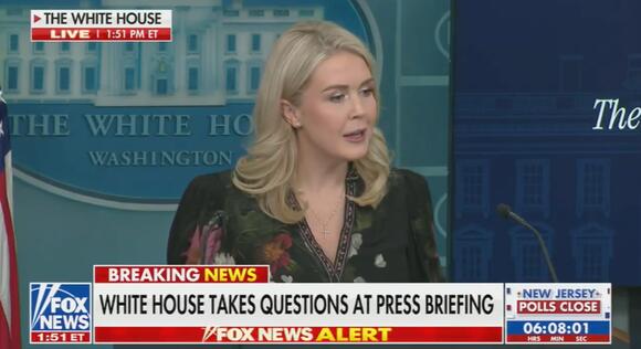 Karoline Leavitt Is Still Refusing To Say Why Trump Recently Had An MRI ...