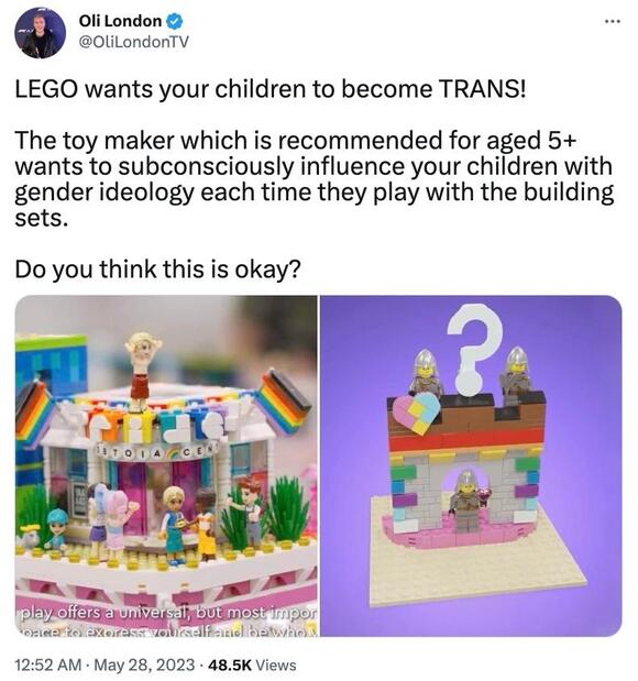 LEGO becomes latest company facing boycotts over its ‘transgender ...