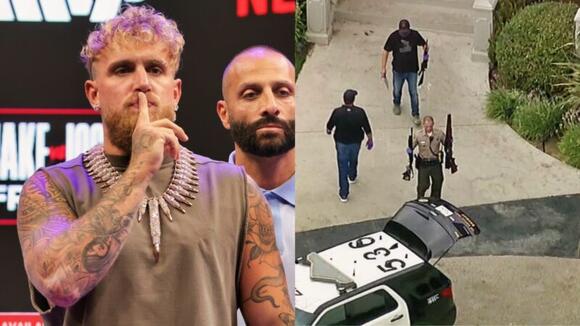 Dramatic FBI Raid At $8M Calabasas Mansion Rocks Jake Paul’s Family ...
