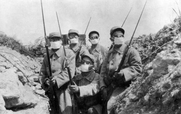 A massive chlorine gas attack on Osowiec Fortress during WWI led to an ...