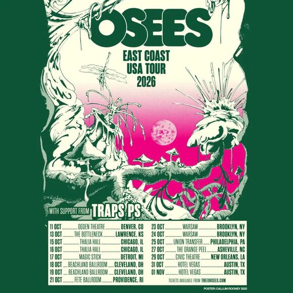 OSEES Announce Summer & Fall 2026 U.S. Tour Dates - NewsBreak
