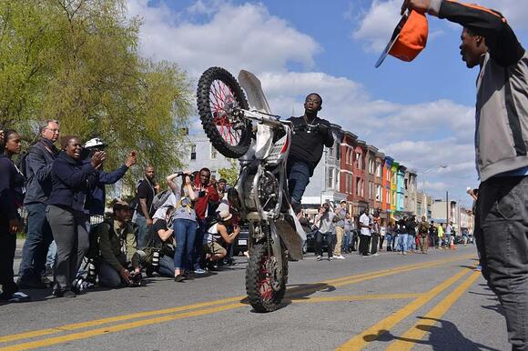 Baltimore Police Say Gas Stations Could Be Fined for Fueling Dirt Bike ...
