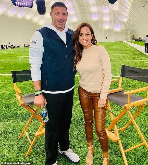 Mike Vrabel and wife put on united front for son's engagement after ...