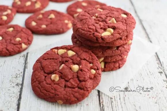 No-fuss, no-mess, easy red velvet cookies with white chocolate - NewsBreak