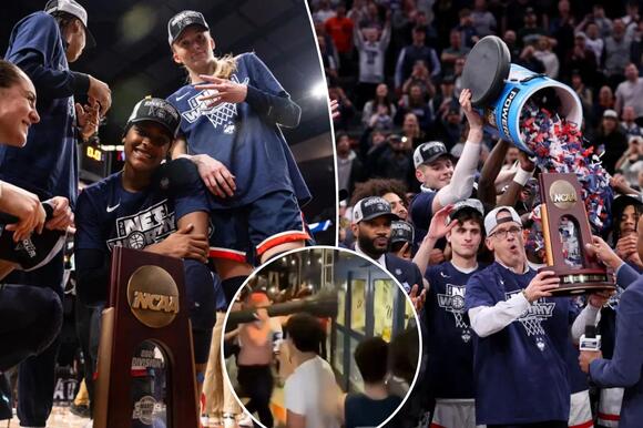 UConn removing light poles in advance of possible March Madness mayhem ...