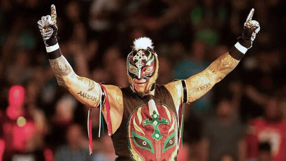 WATCH: WWE Legend Rey Mysterio Shows Face in Rare Unmasked Appearance ...