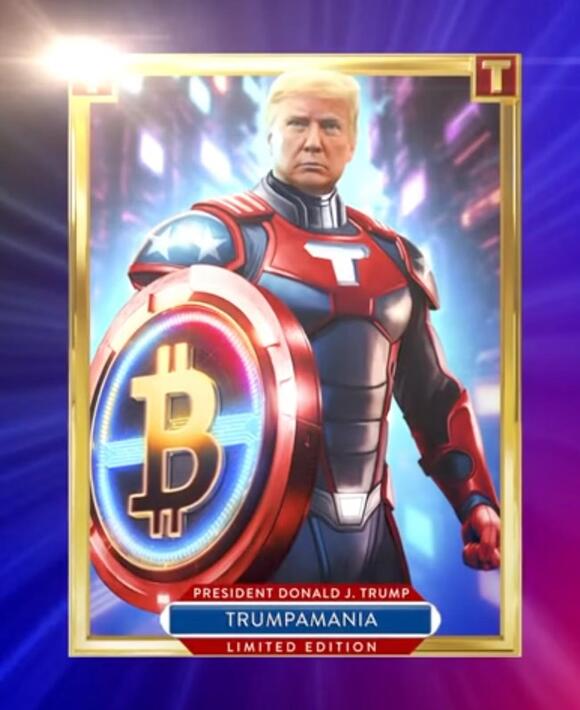 Trump mocked over new batch of digital trading cards — which come with ...