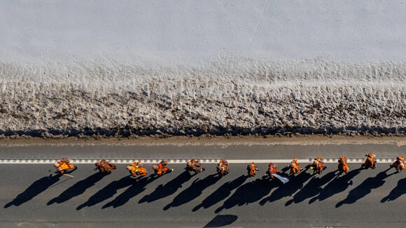 'Walk for Peace' concludes as Buddhist monks arrive in Washington after ...