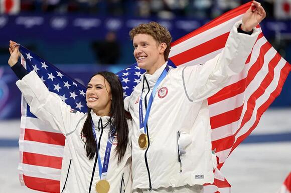 The Love Story Behind Madison Chock and Evan Bates’ Olympic Ice Dancing ...