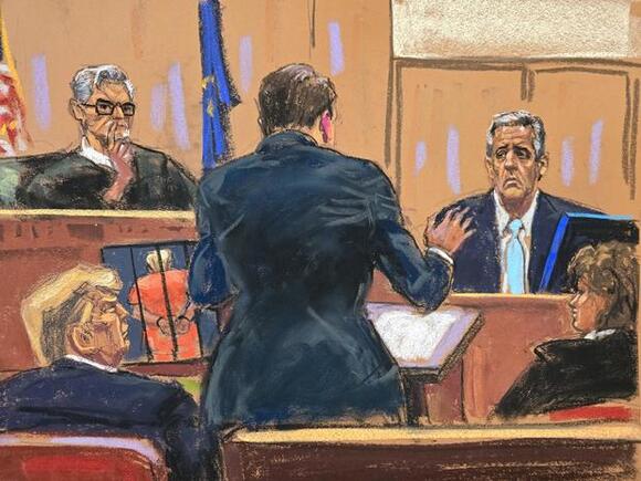 Michael Cohen faces questions from Trump's defense team for the first ...