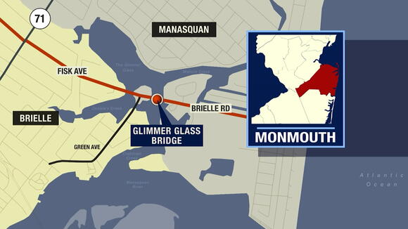 Historic Glimmer Glass Bridge closed between Brielle and Manasquan ...