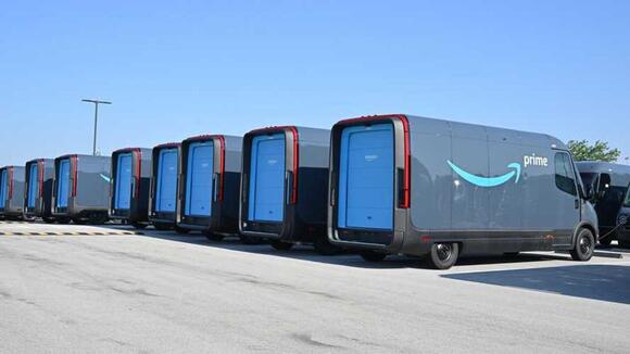 Amazon’s Rivian Electric Van Fleet Jumped 50% In 2025 - NewsBreak