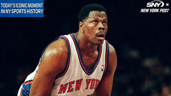 Today’s Iconic Moment in NY Sports: Patrick Ewing scores 15,000th point ...