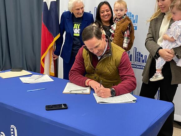 Dallas County Judge Clay Lewis Jenkins files for fifth term - NewsBreak