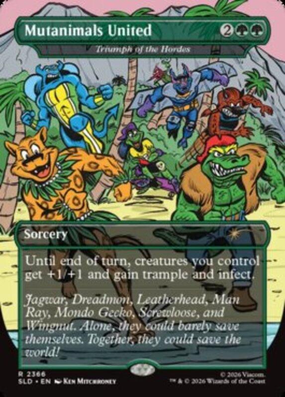 Secret Lair X Teenage Mutant Ninja Turtles Totally TubuLair Superdrop ...