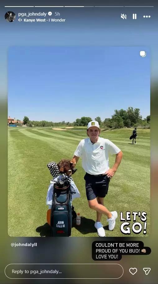 John Daly Sends 9-Word Emotional Message to His Son Amid His Pro Debut ...